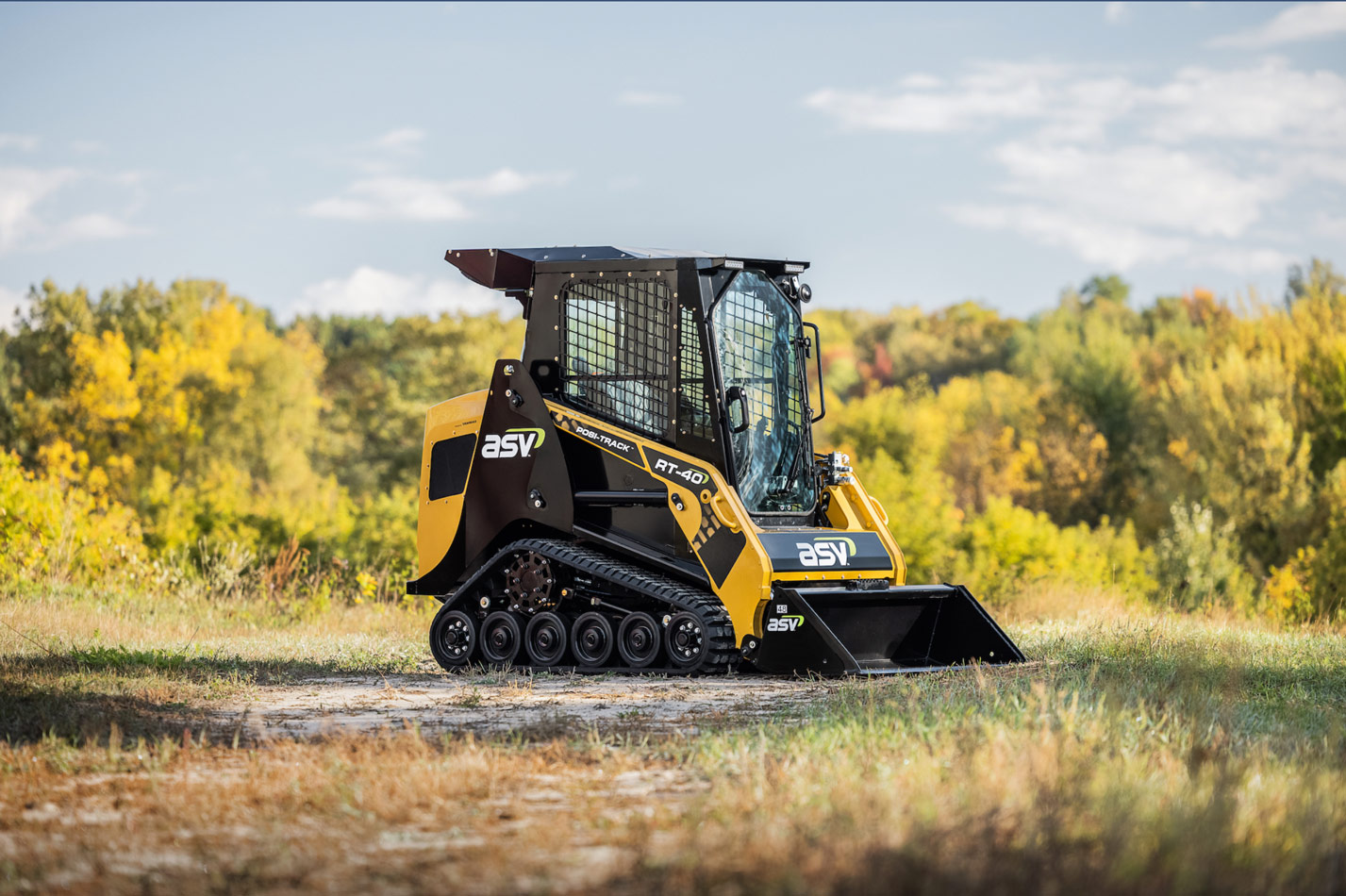 New Yanmar-Powered ASV RT-40 Compact Track Loader- ASV