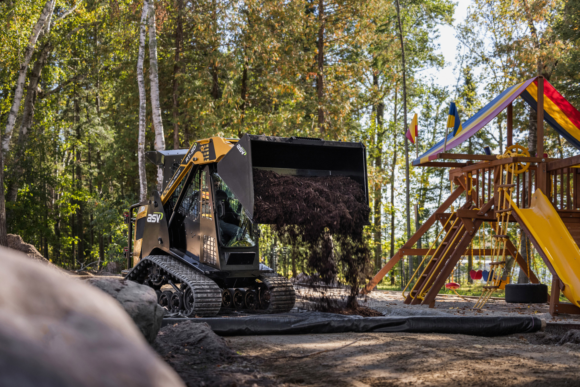 Yanmar-Powered RT-50 Featuring More Power and Comfort - ASV