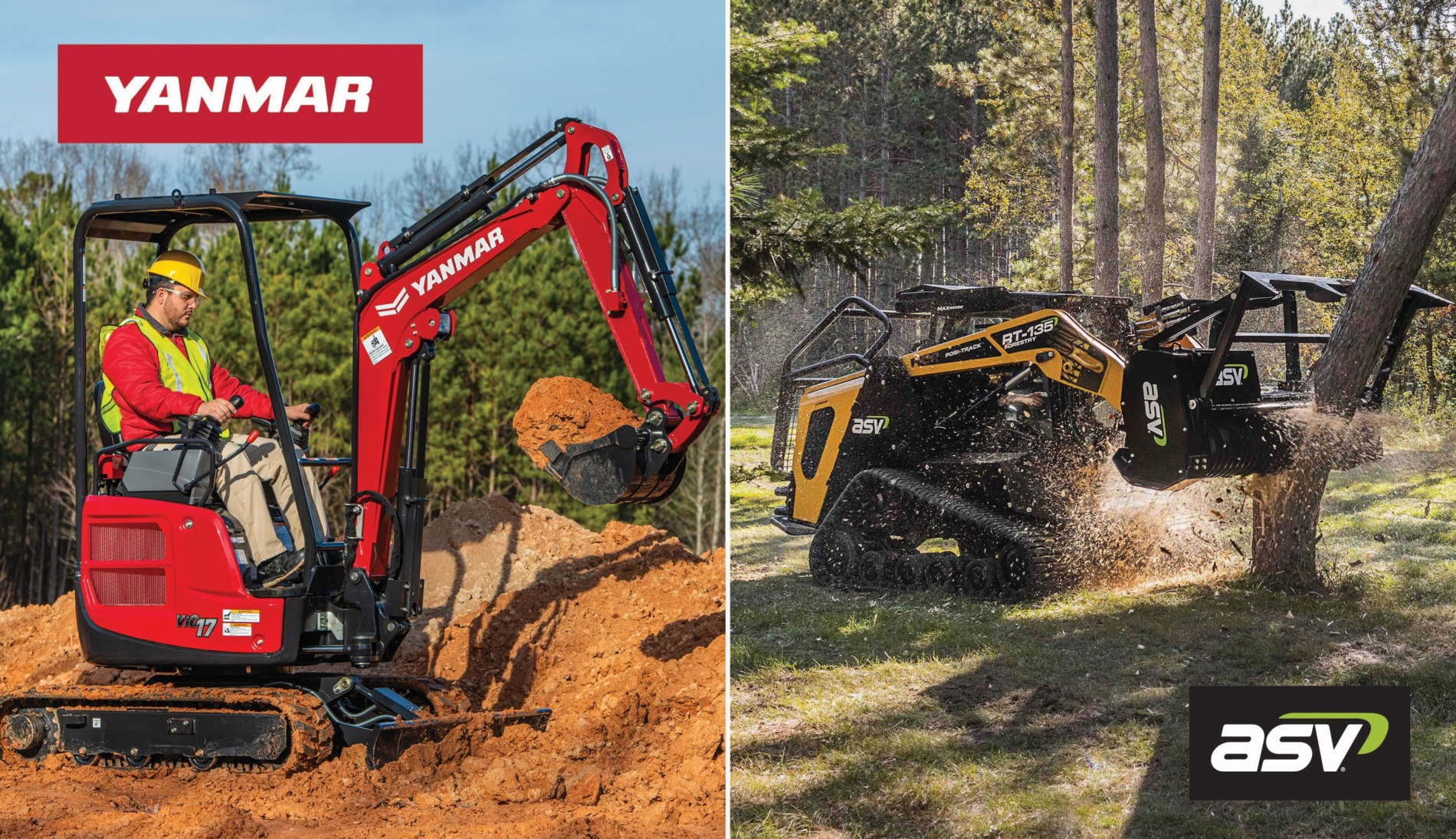 Yanmar Compact Equipment North America is Official - ASV