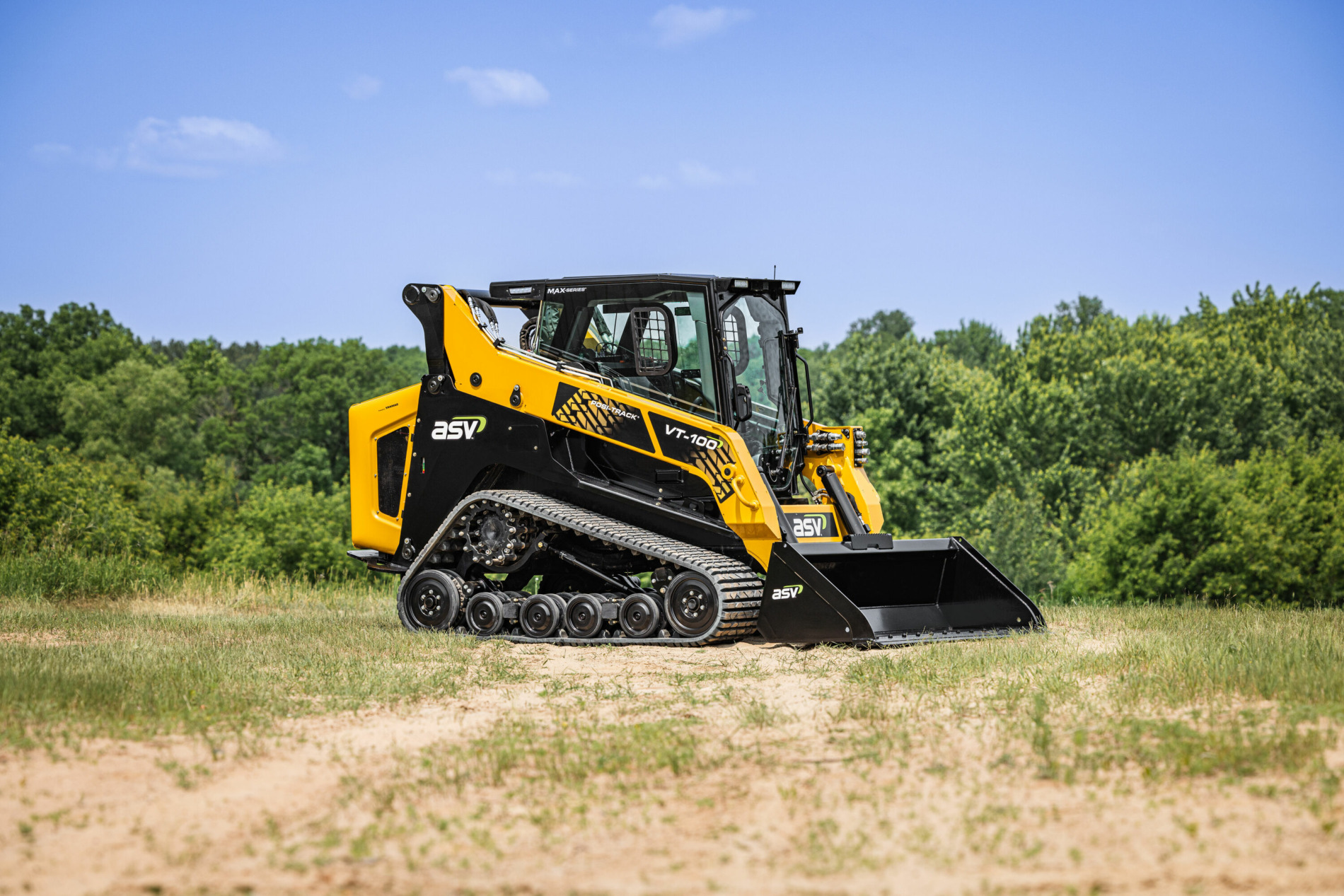 ASV Introduces the VT-100 and VT-100 Forestry Compact Track Loaders - ASV